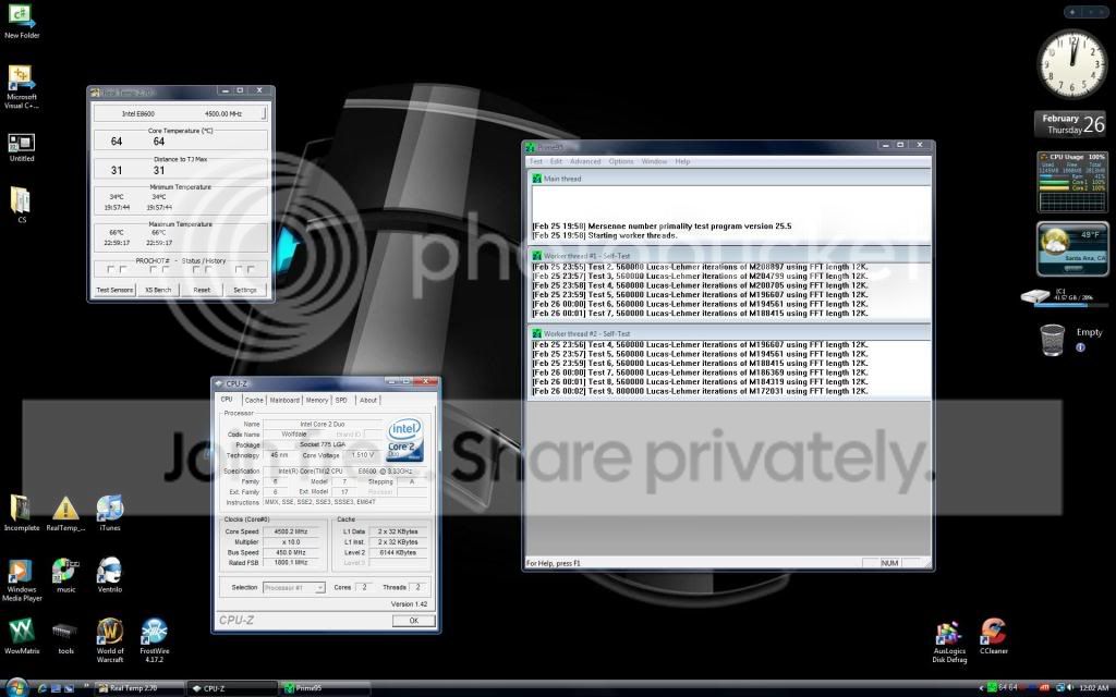 P5Q PRO + E8600 OC help? | Overclock.net