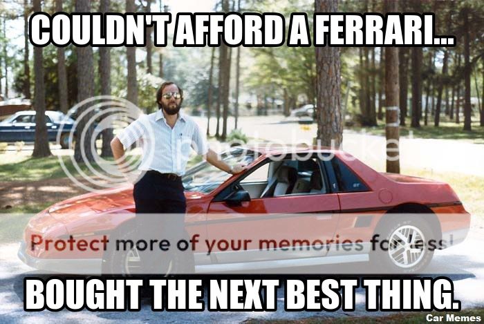 Fiero gets it's own Car Meme on Facebook! - Pennock's Fiero Forum